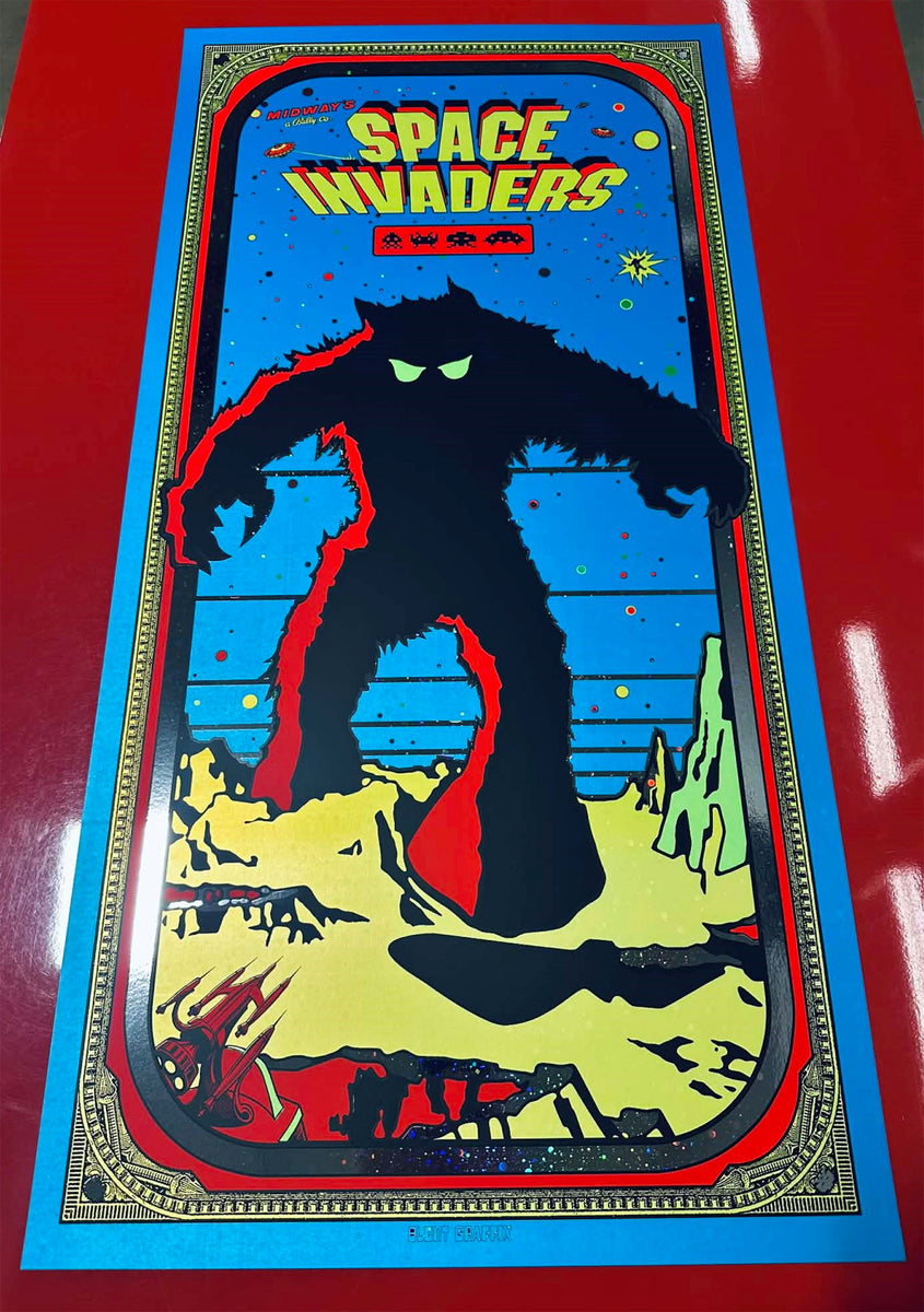 Space Invaders - Black Light – Blunt Graffix
